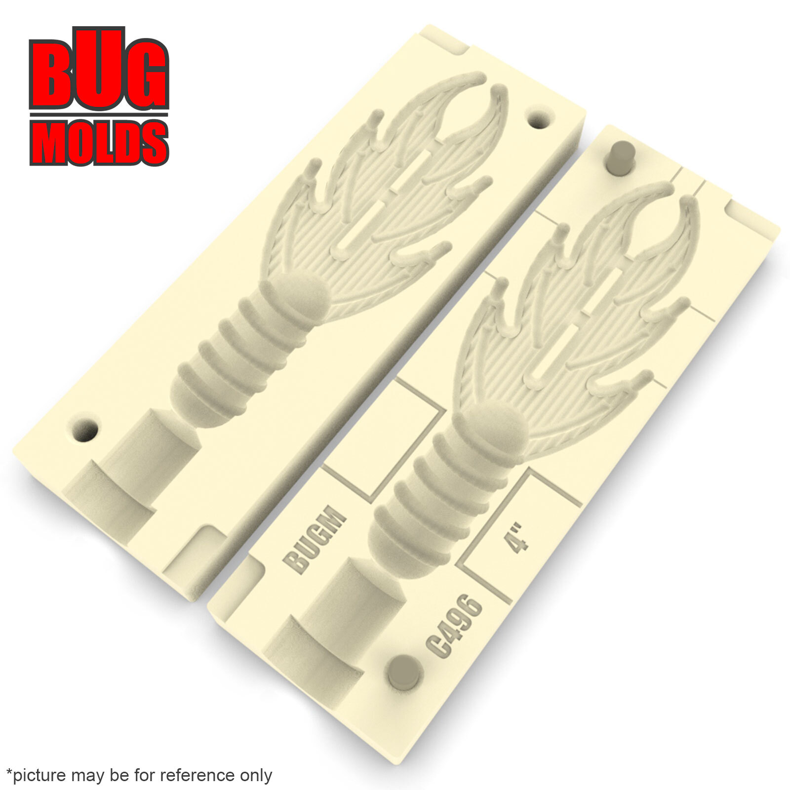 Bait DIY Fishing Mold Soft Plastic Baits Lure Plastisol Bass FireFly | eBay