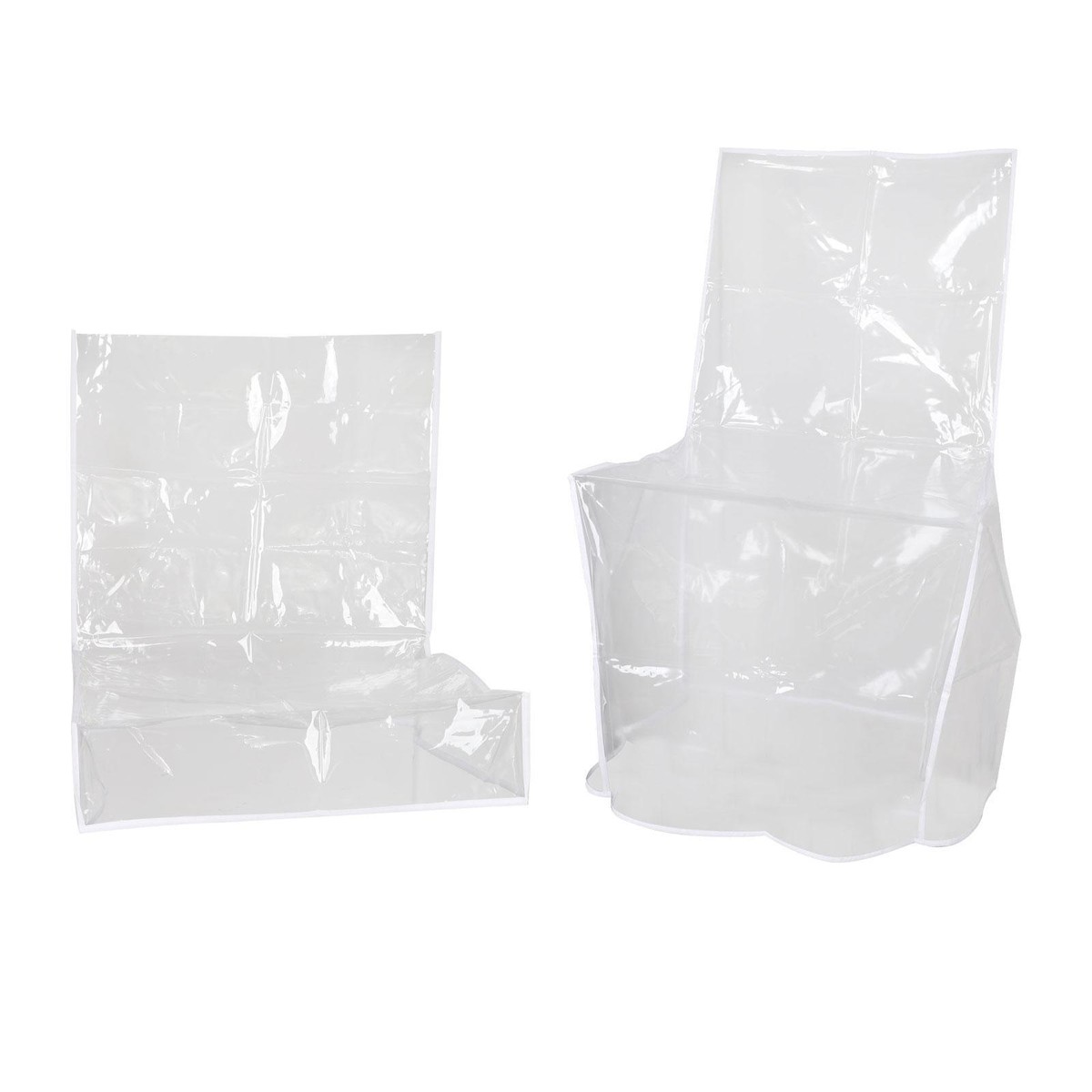 Clear Plastic Slipcovers For Chairs Clear Chair Covers United