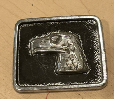 1980-86 AMC EAGLE #3737691 LEFT SIDE ROOF PILLAR SAIL PANEL EMBLEM ...