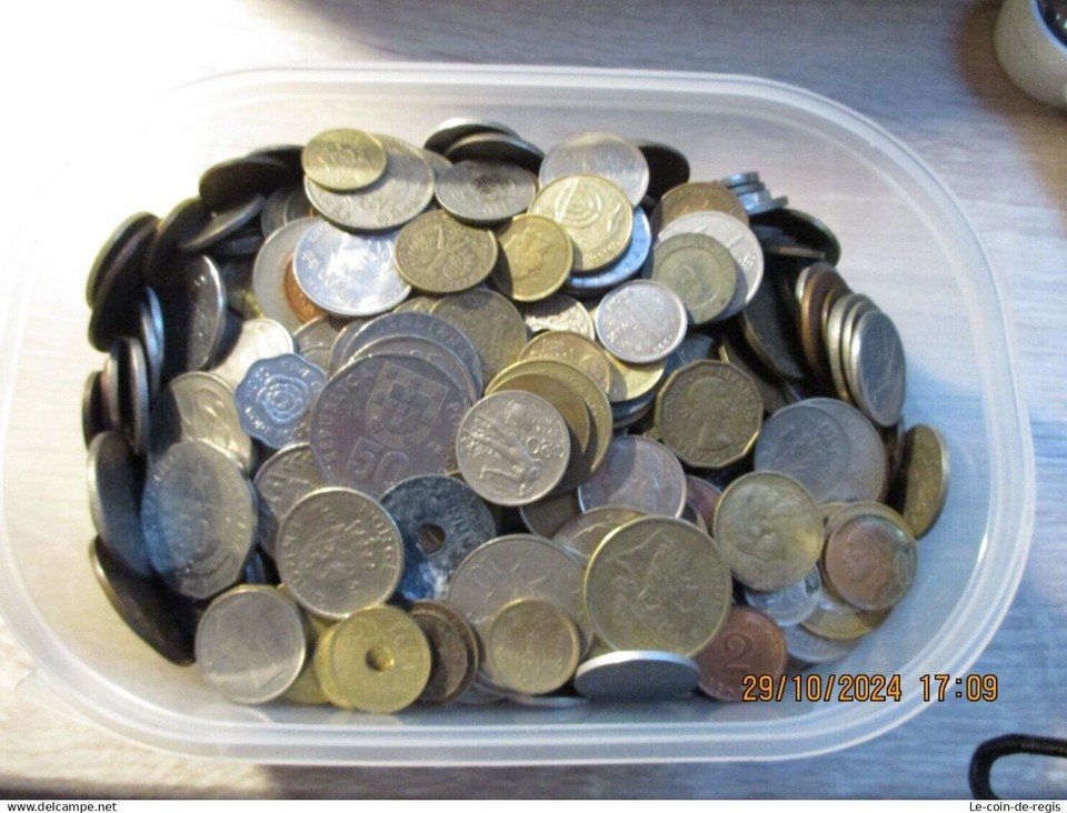 Lot of unsorted loose coins 3 kg | eBay
