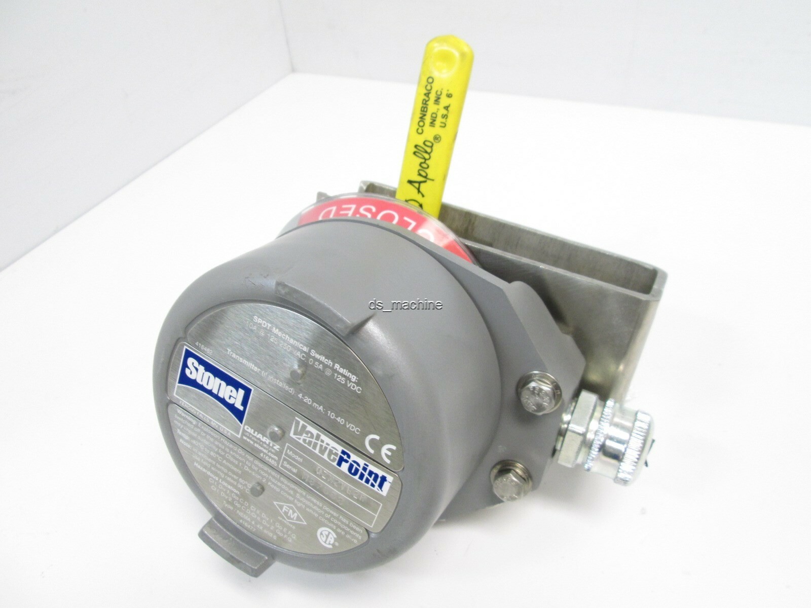 StoneL QZM2VE2R ValvePoint Valve Position Switch, SS, 2x SPDT, w/ 1 ...