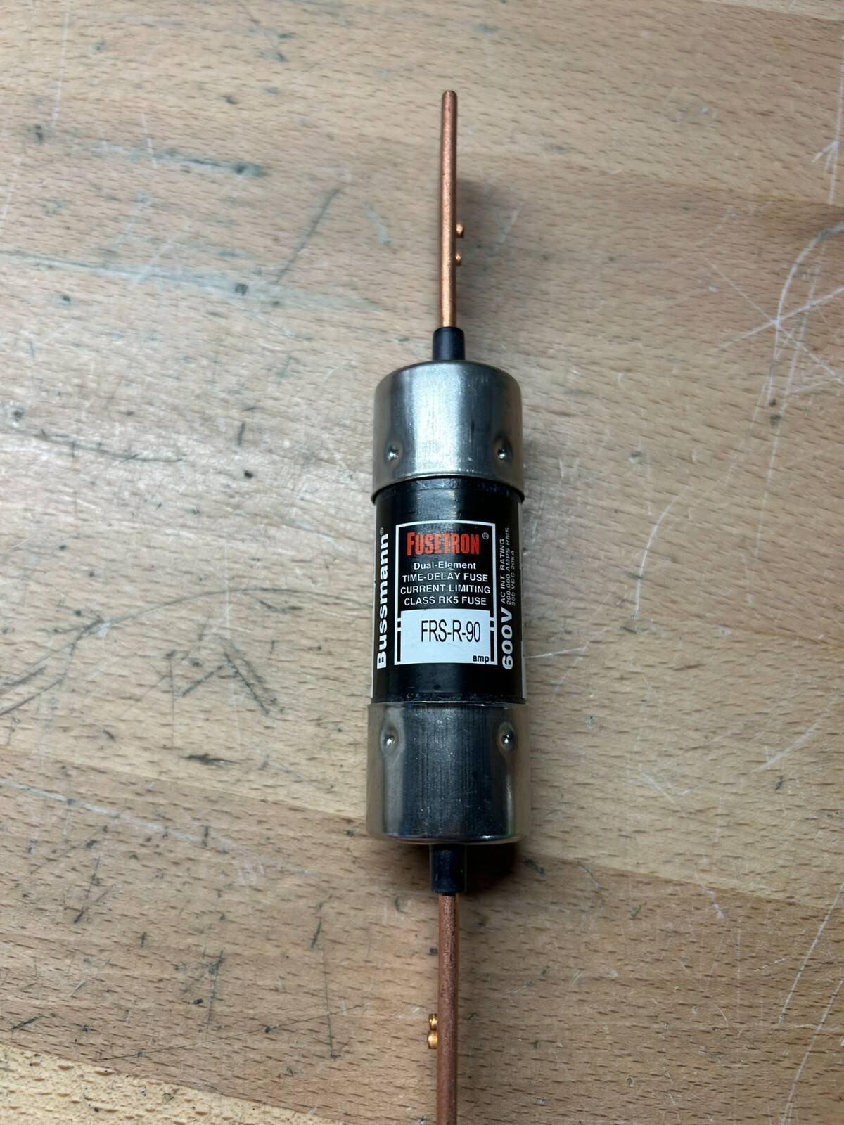 NEW BUSSMANN FUSETRON TIME DELAY FUSE FRS-R-80 80A AMP 600Vac | eBay