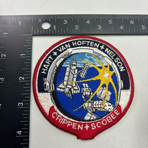 Space Shuttle CHALLENGER Mission STS-41C Astronaut NASA Patch 41MN | eBay