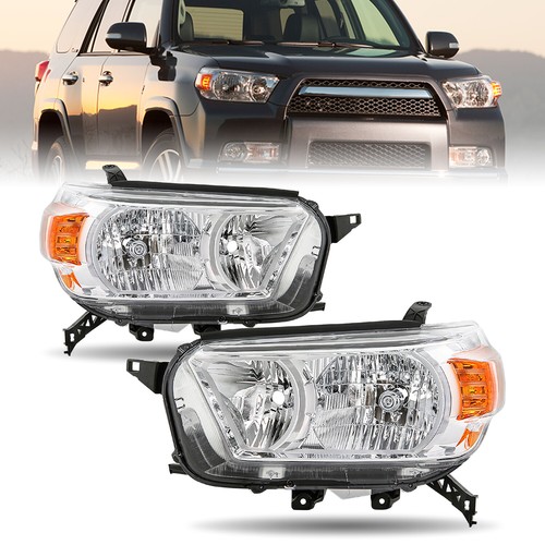 For 2010 2011 2012 2013 Toyota 4Runner Limited SR5 Chrome Headlight ...