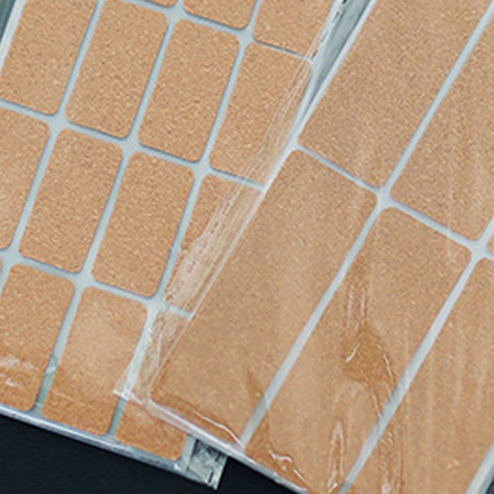 Removable Adhesive Sticker Label Waterproof Cork Wooden Name Stickers ...