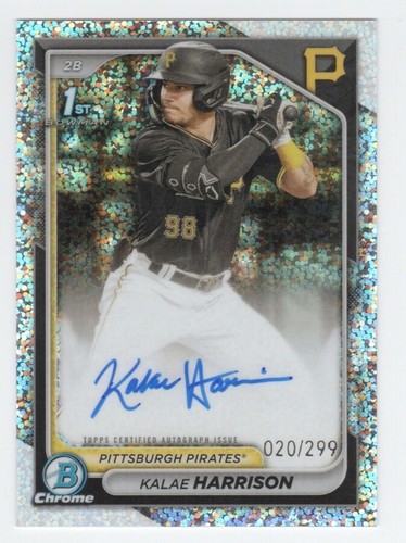 2024 Bowman Chrome - Prospect Auto Speckle Refractor #CPA-KH Kalae ...
