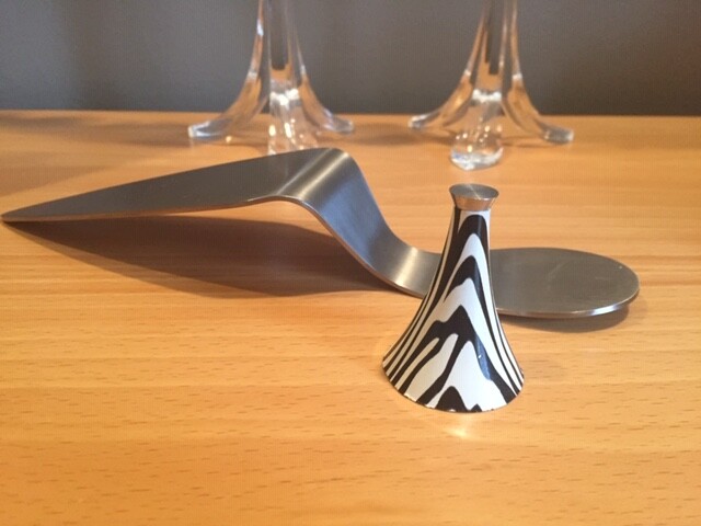 Wild Eyes Design High Heel Cake Server "Serve in Style" Removable Zebra ...