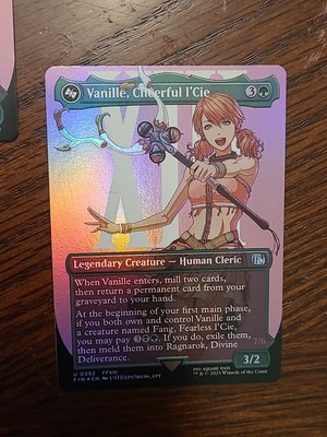 Vanille, Cheerful l'Cie (Borderless) Final Fantasy Foil | eBay