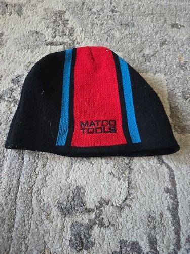 Matco Tools Beanie Toque Adult One Size Black Knit Acrylic Ski ...