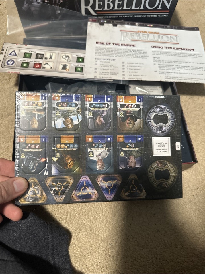 Star Wars: Rebellion Board Game + Rise Of The Empire Expansion | eBay