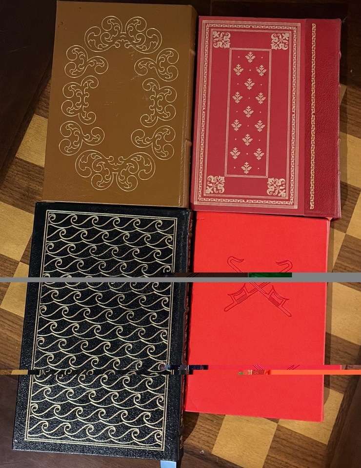 Lot Of 4 Books- Easton Press, Franklin Library, Fall River Press | eBay