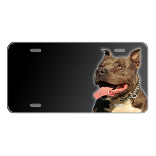 Custom Personalized License Plate Auto Car Tag Design With Bulldog Add ...