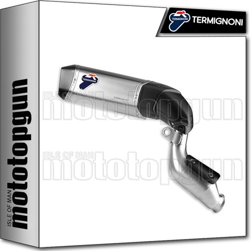 TERMIGNONI EXHAUST HIGH TITANIUM LEGAL DUCATI HYPERMOTARD 821 | eBay ...