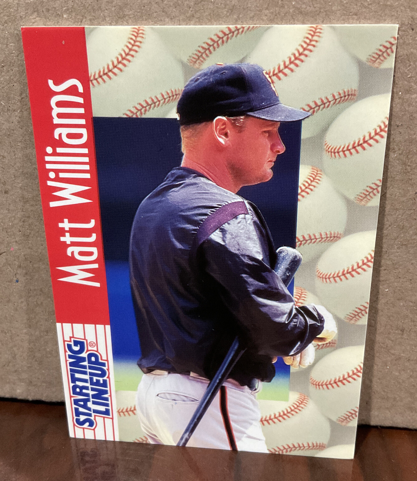 MATT WILLIAMS 1997 KENNER STARTING LINEUP CARD EXTENDED SERIES - GIANTS ...