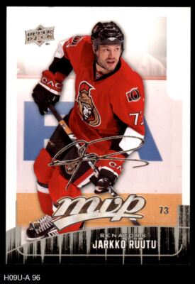 2009 Upper Deck MVP #96 Jarkko Ruutu Senators-Hockey 8 - NM/MT | eBay