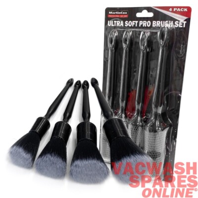 ULTRA SOFT DETAILING BRUSHES PACK - ULTRA SOFT BRUSH TIP -WHEELS BADGES ...