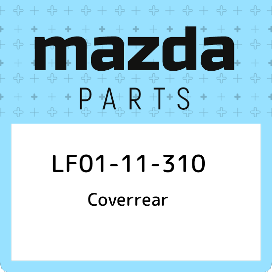 LF01-11-310 Mazda Coverrear LF0111310, New Genuine OEM Part | eBay