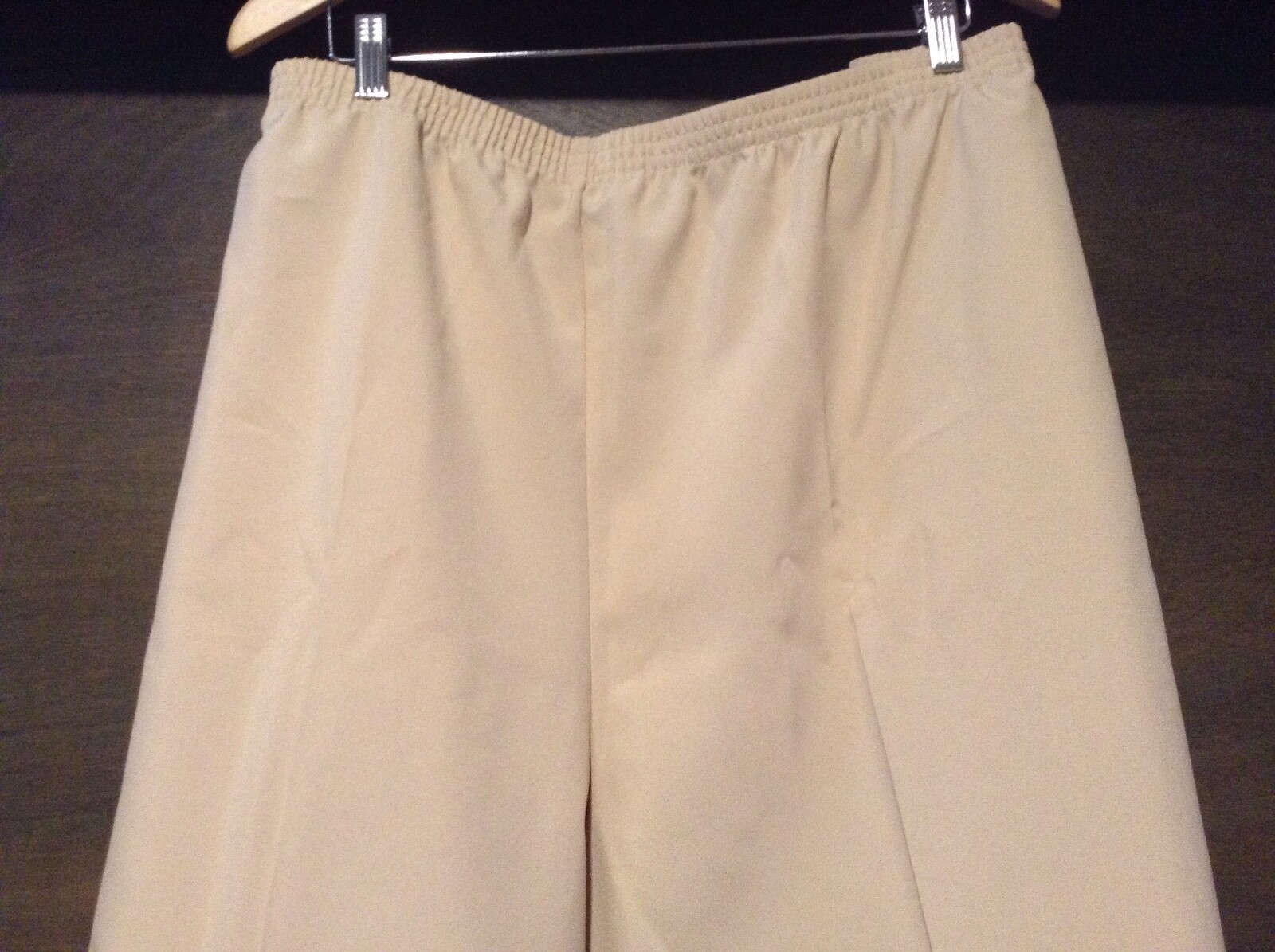 Blair Women's Polyester Weave Elastic Waist Pants SZ PLUS 30W 32W 34W ...