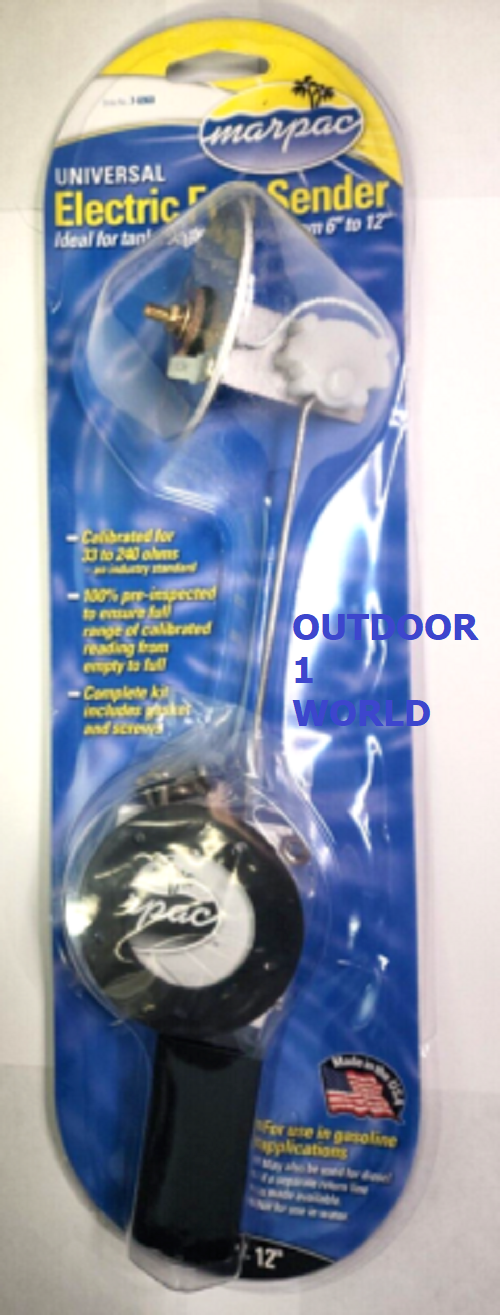 Universal Electric Fuel Sender Tank Depth 6" to 12" Boat Marine | eBay