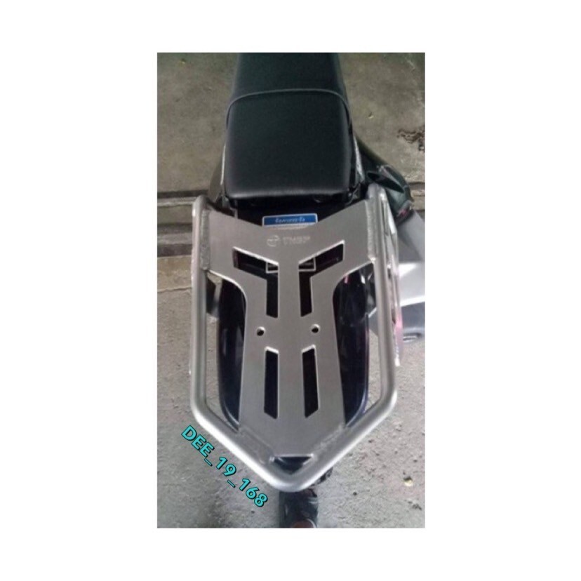 Rear Rack Cargo Aluminum Kawasaki KLX230 Luggage Bar Silver Motorcycle ...