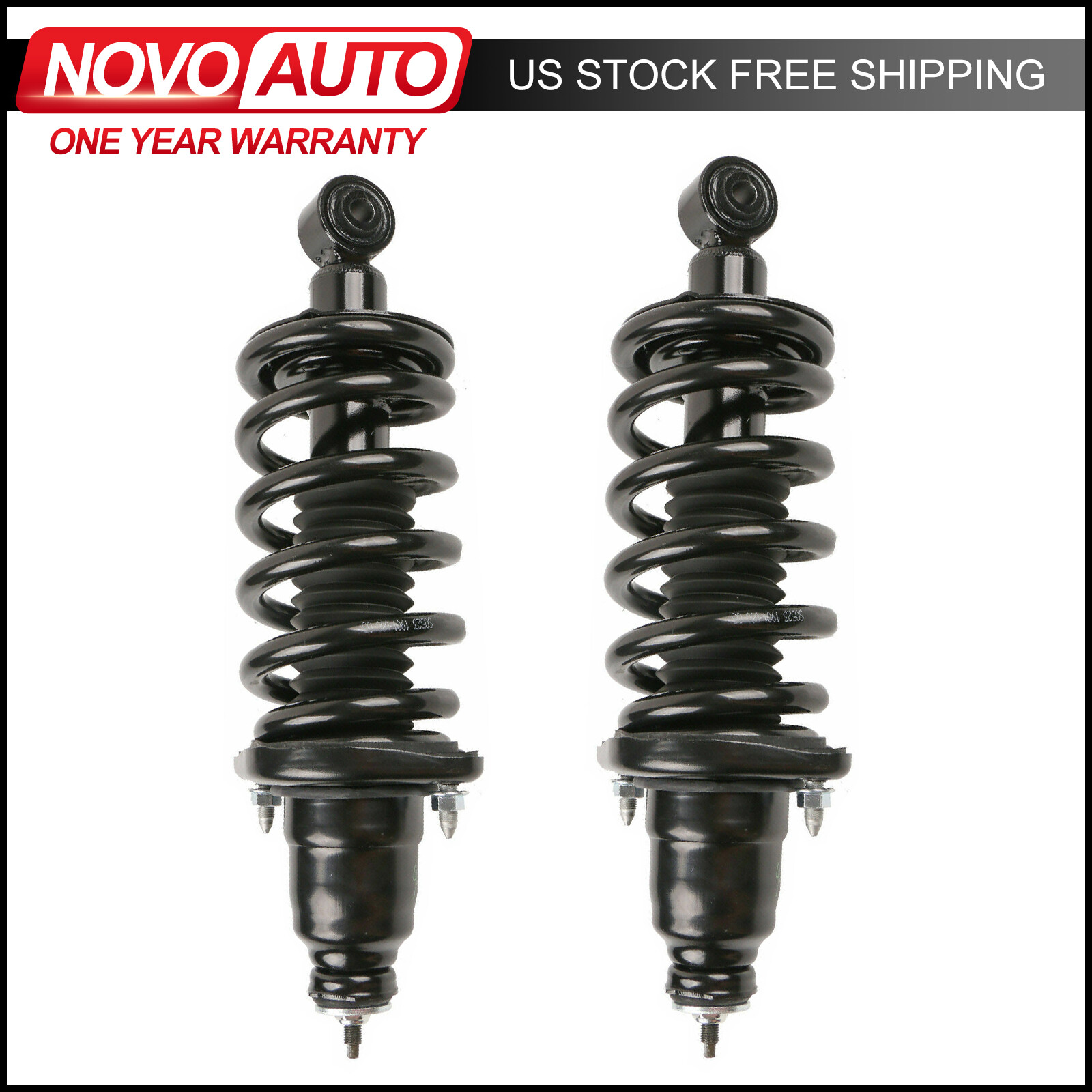 Rear Shock Struts W/ Springs Assy For 2003-2011 Honda Element 2.4L Swap ...