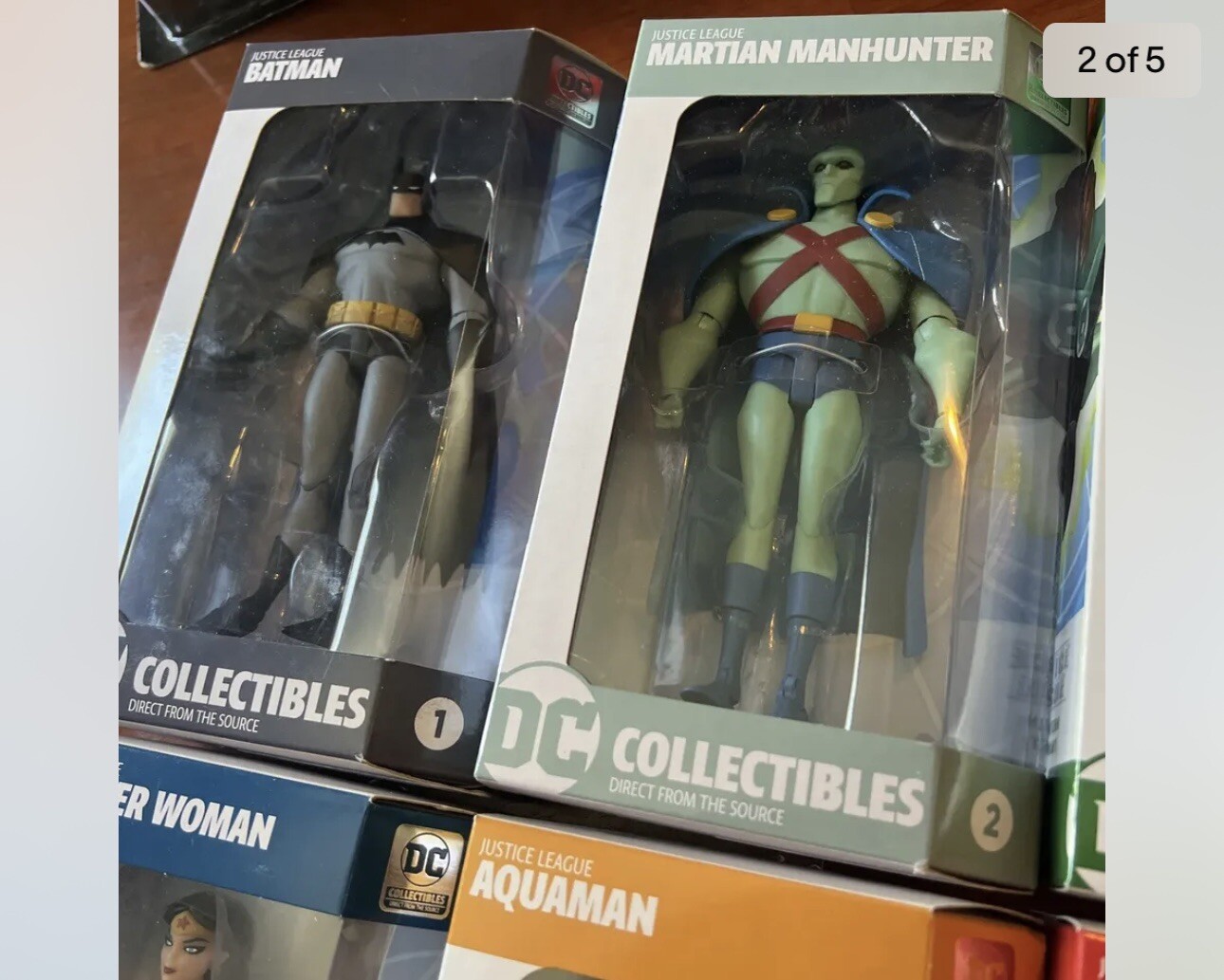 DC Direct Justice League Animated Action Figure Lot 01-08 DCAU BATMAN ...