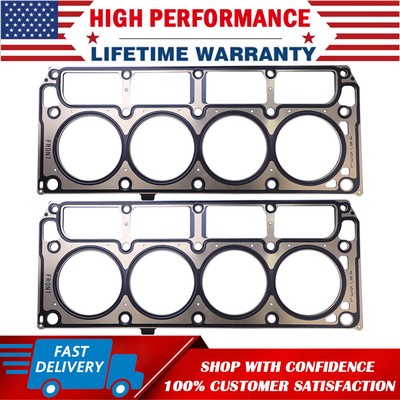 PAIR Head Gasket For LS Engines 4.8L 5.3L 5.7L 02-14 GM Chevy 12589226 ...