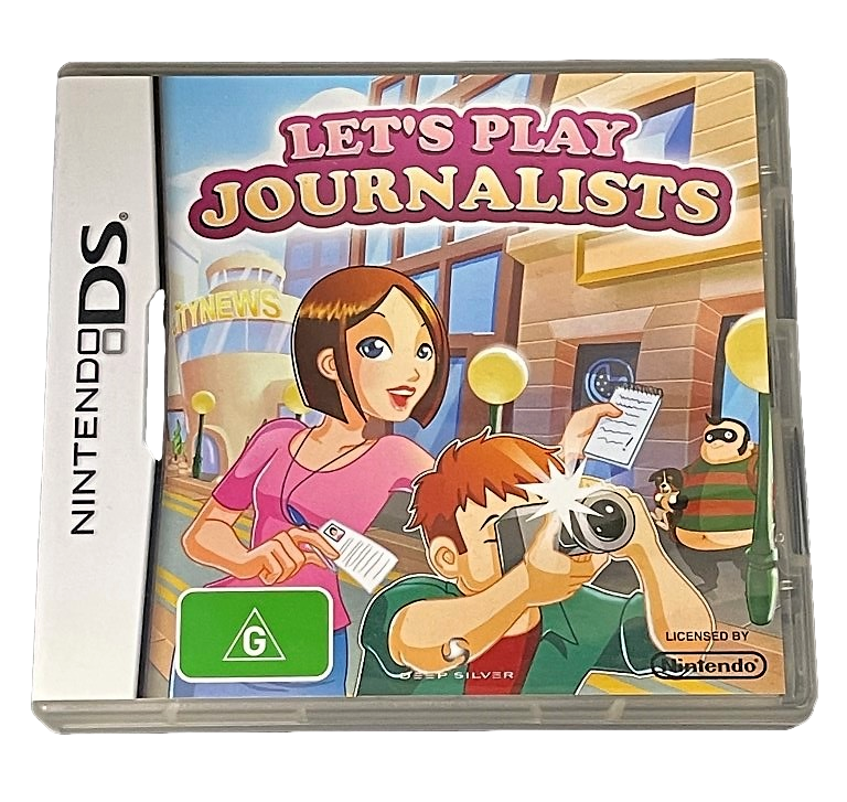 Let' Play Journalists Nintendo DS 2DS 3DS Game *Complete* | eBay