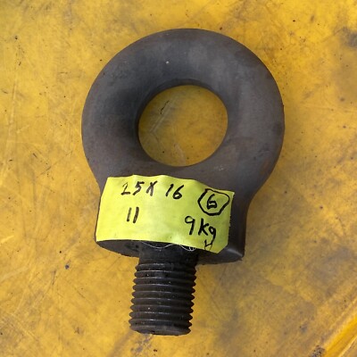 Lifting lift eye bolt rigging crane hook 60mm x 48mm threaded bolt ...