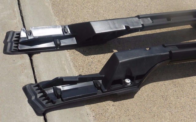 2016 OEM Land Rover Lr4 Black Roof Rack Rail Carrier Cross Bar Kit ...