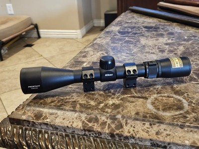 Nikon Prostaff Rimfire II 3-9x40 BDC Rifle Scope Matte With Rings | eBay