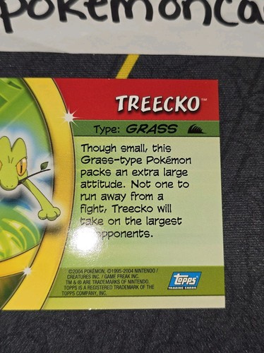 Treecko #79 Pokemon Topps Advanced Challenge Card NM | eBay
