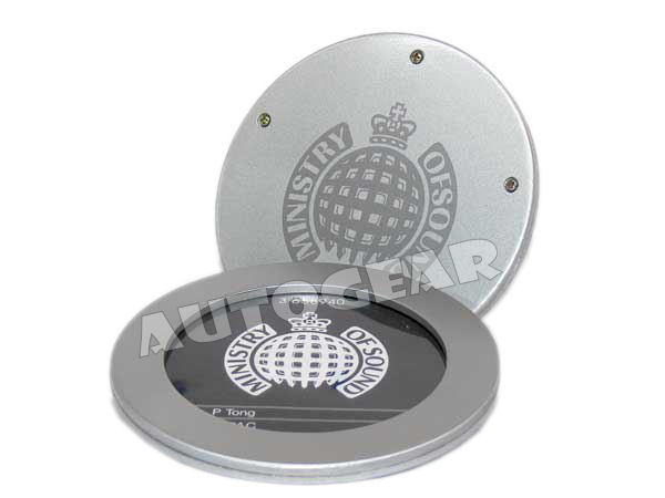 MOS Silver Metal Alloy Aluminium Car Van Tax Disc License Permit Holder ...