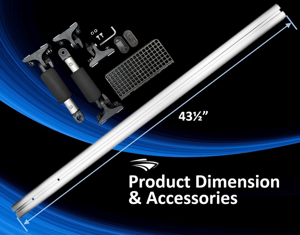 Pactrade Marine Trolling Motor Rack Fishing Kayak Trolling Motor Mount ...