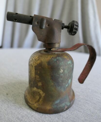 Genuine Vintage Mini Brass Dunlap Alcohol Torch Complete Steampunk ...