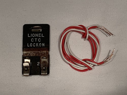 LIONEL TRACK CTC LOCKON train track lock on power wire connector ...