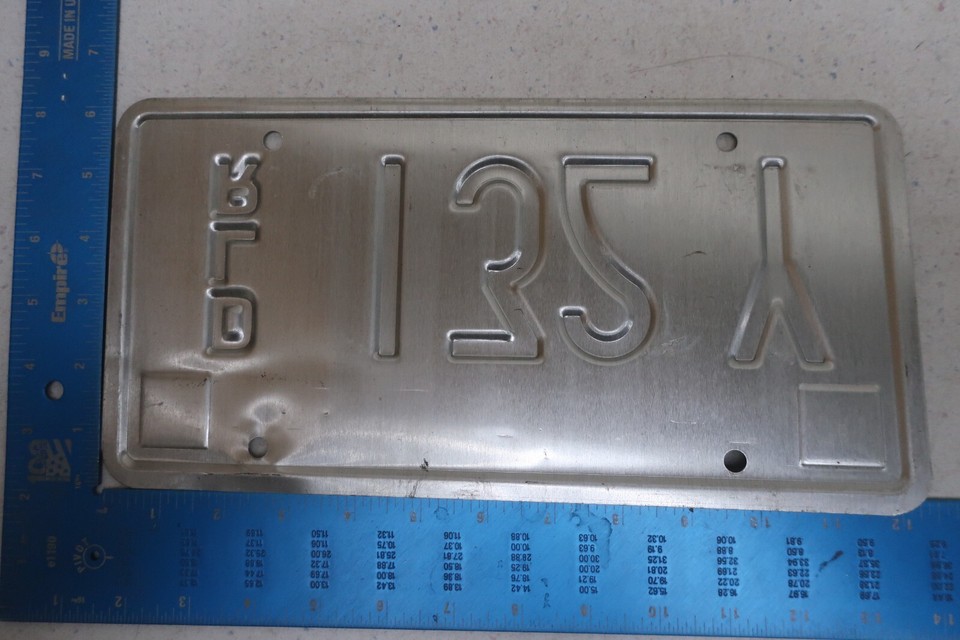 New Hampshire License Plate Dlr Car Dealer 1992 92 132 Y 132Y | eBay