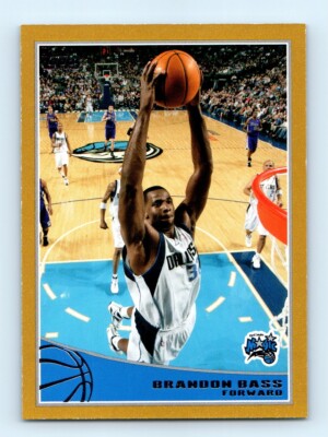 2009-10 Topps Gold Brandon Bass 1695/2009 Orlando Magic #56 | eBay