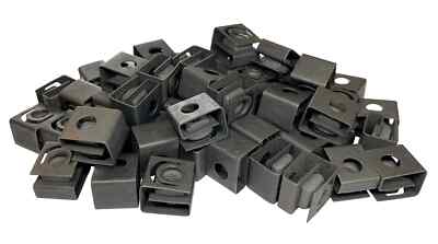 Black Slide-on Cage Nuts 10-32 USA Made 50 Pack for Rack Mount ...