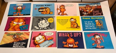 VINTAGE 1978 GARFIELD POSTCARDS 12 | eBay