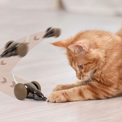 2024 Relieve cats' boredom Remote Control Toy Turbo Tail Mouse Cat U6I9 ...