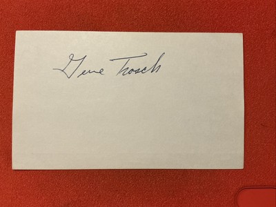 Gene Trosch 🔥🔥NFL Kansas City Chiefs🔥🔥 Autograph 🔥🔥 | eBay