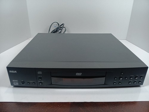 RCA DVD Player Mod# RC5220P Compact Disc Digital Audio No Remote Black ...