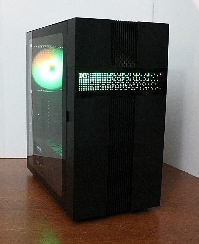 NEW RGB Quad Core Gaming PC Desktop Computer NVIDIA GTX 645 3.7GHz 500 ...