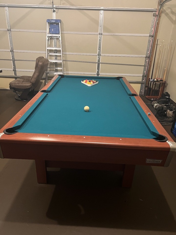 Brunswick Contender pool table for sale, used | eBay