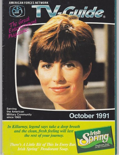 AFN Europe- American Forces Network AFRTS TV Guide - October 1991 | eBay