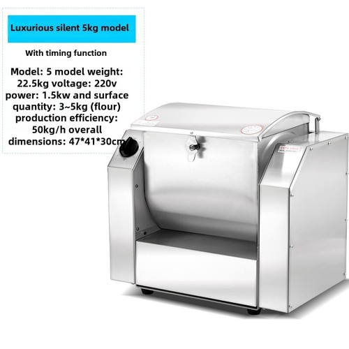 Automatic Kneading Machine Large Horizontal Stainless Steel Flour Mixer ...