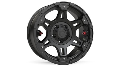TeraFlex Metallic Black Nomad Split Spoke Off-Road Wheel 5x5”For Jeep ...