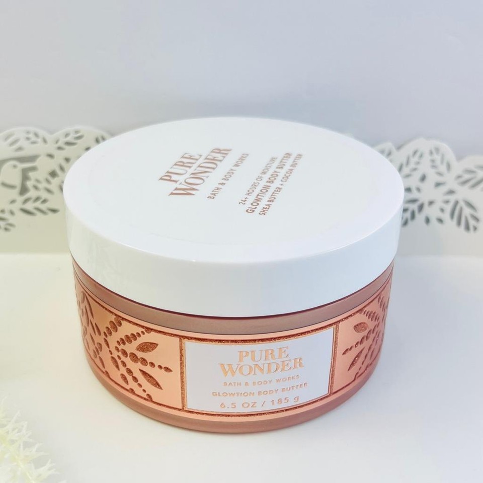 Bath & Body Works PURE WONDER 7 Pc Luxurious GIFT SET Full Size LOT ...