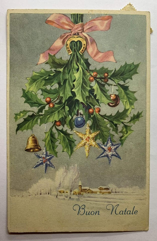 ITALY WW2 POSTCARD LOT STAMP AMG-FTT OVERPRINT ALLIED MILITARY ...